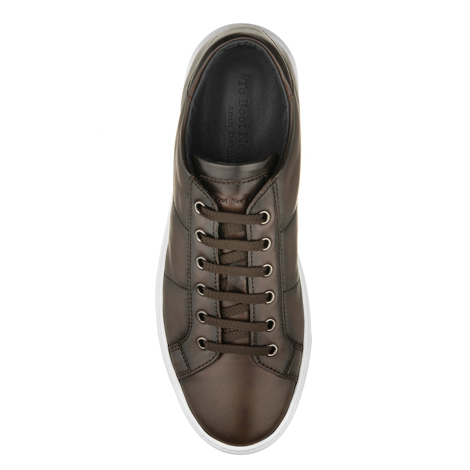 Colton Dark Brown Nappa Calf Sneaker
