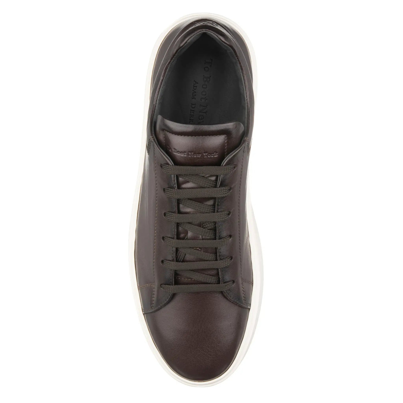 Rocco Dark Brown Soft Calf Leather Sneaker