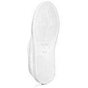 Bolla White Soft Calf Elastic Slip-On Sneaker